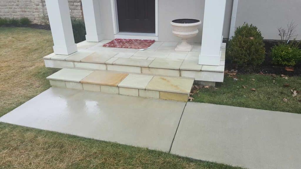 Churchill Buff Pattern Flagging – Lang Stone