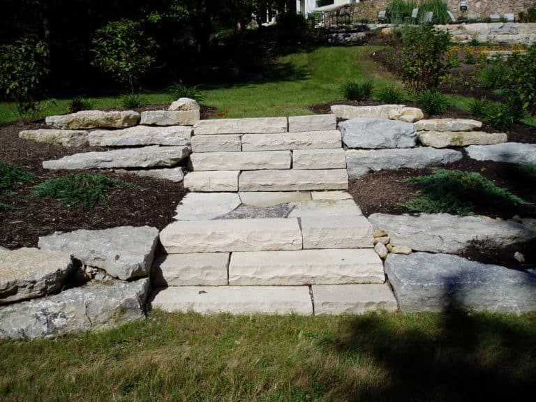 Indiana Limestone Steps – Lang Stone
